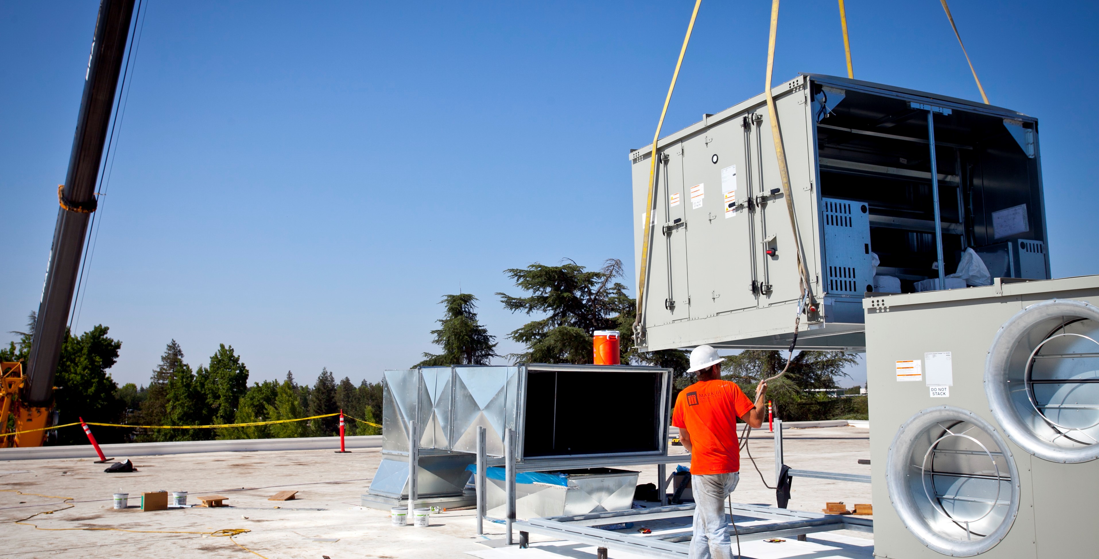 CSU Stanislaus - PE Gym Cooling - Mark III Construction, Inc.