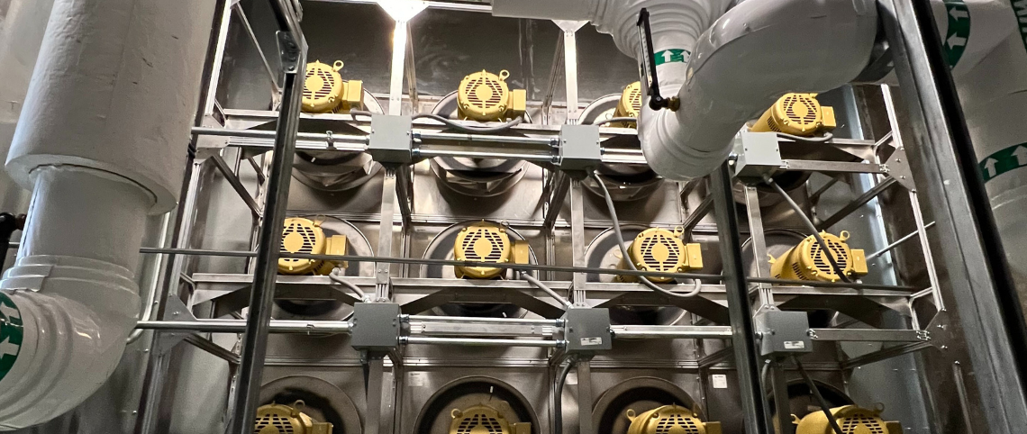 CSU Sacramento Eureka Hall - AHU Replacement - Mark III Construction, Inc.